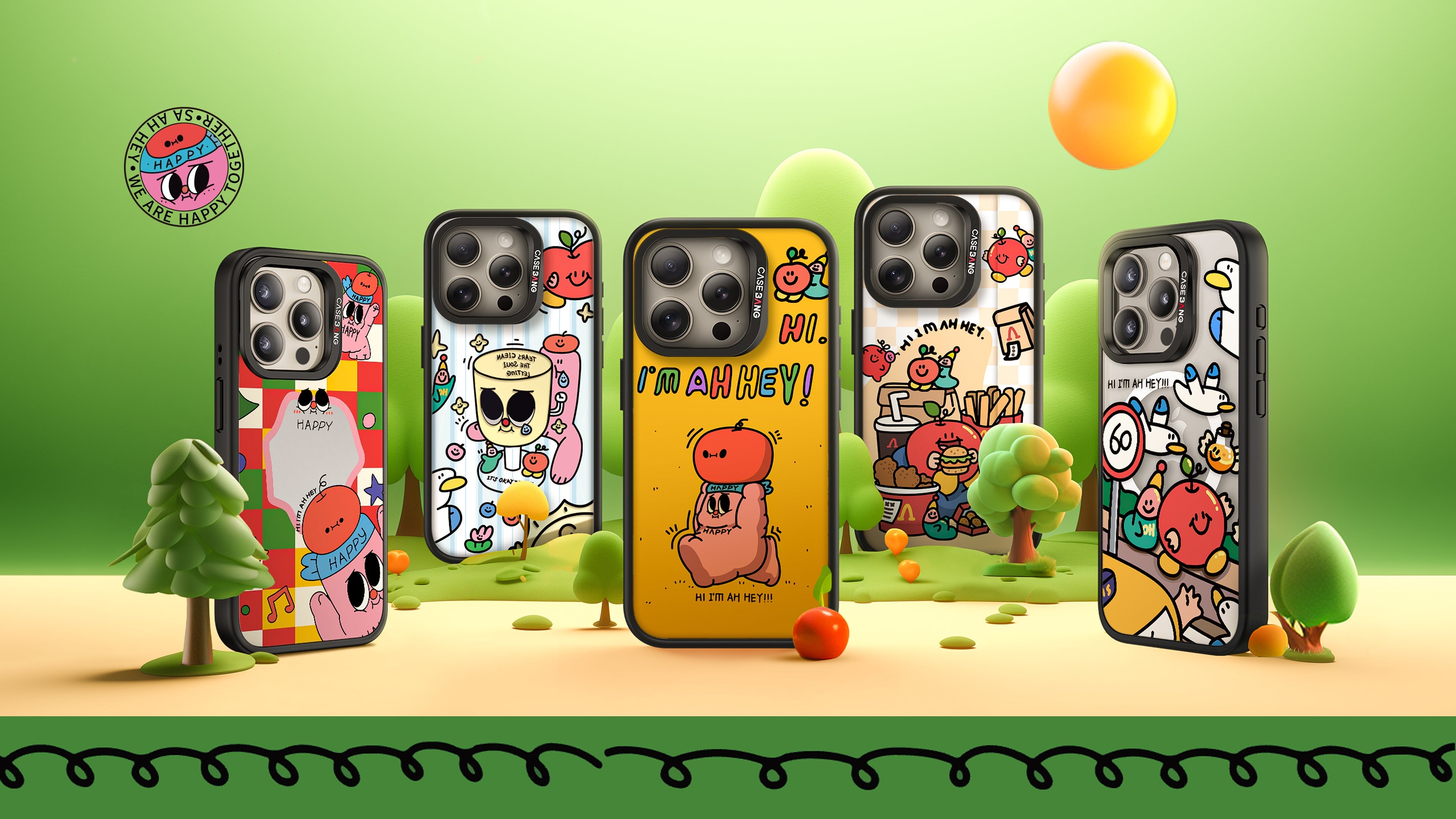 Exclusive Collab Ahhey Cases for Samsung & iPhone | CaseBang