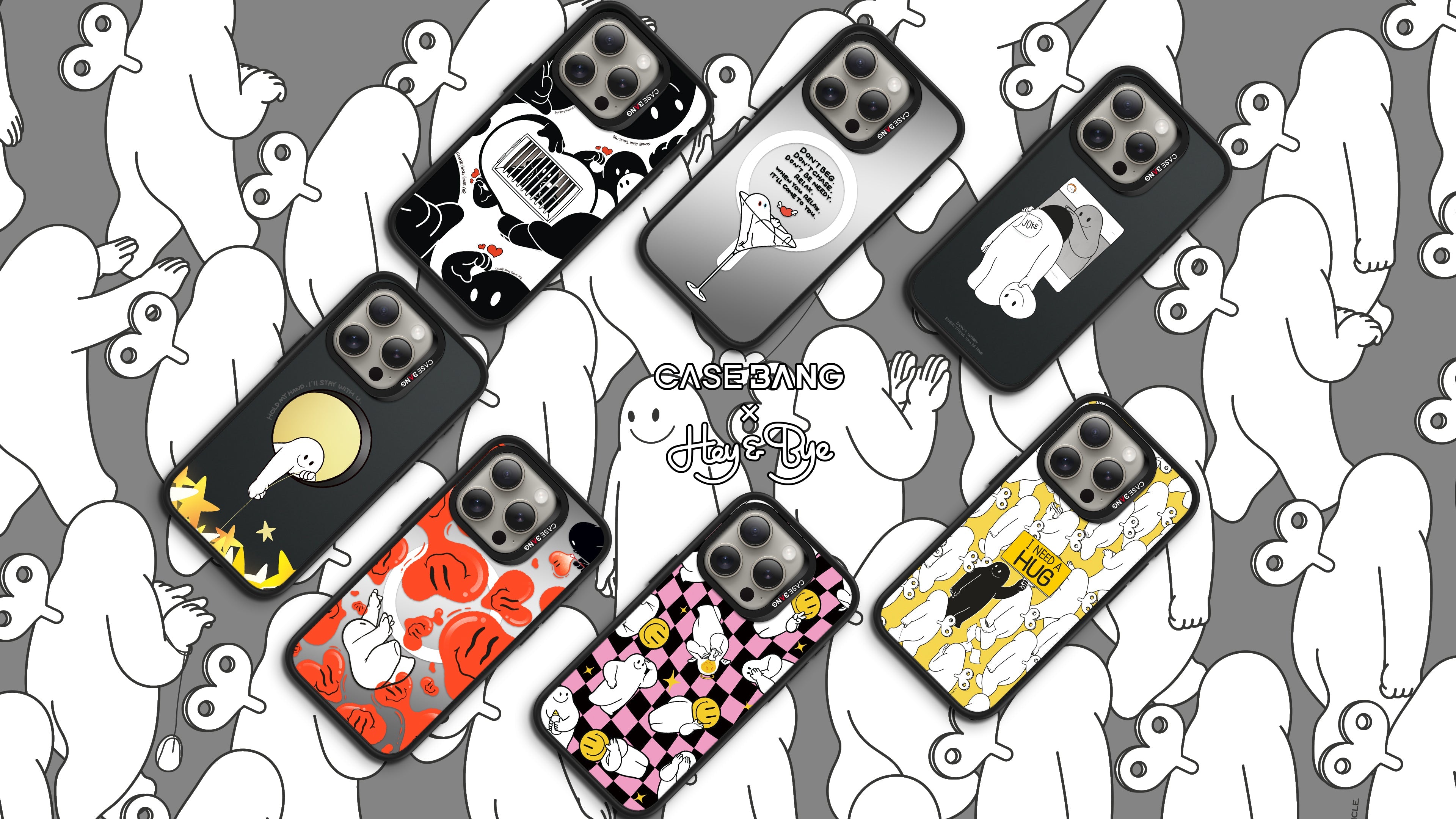 Exclusive HeyBye Collab Cases for Samsung & iPhone | CaseBang