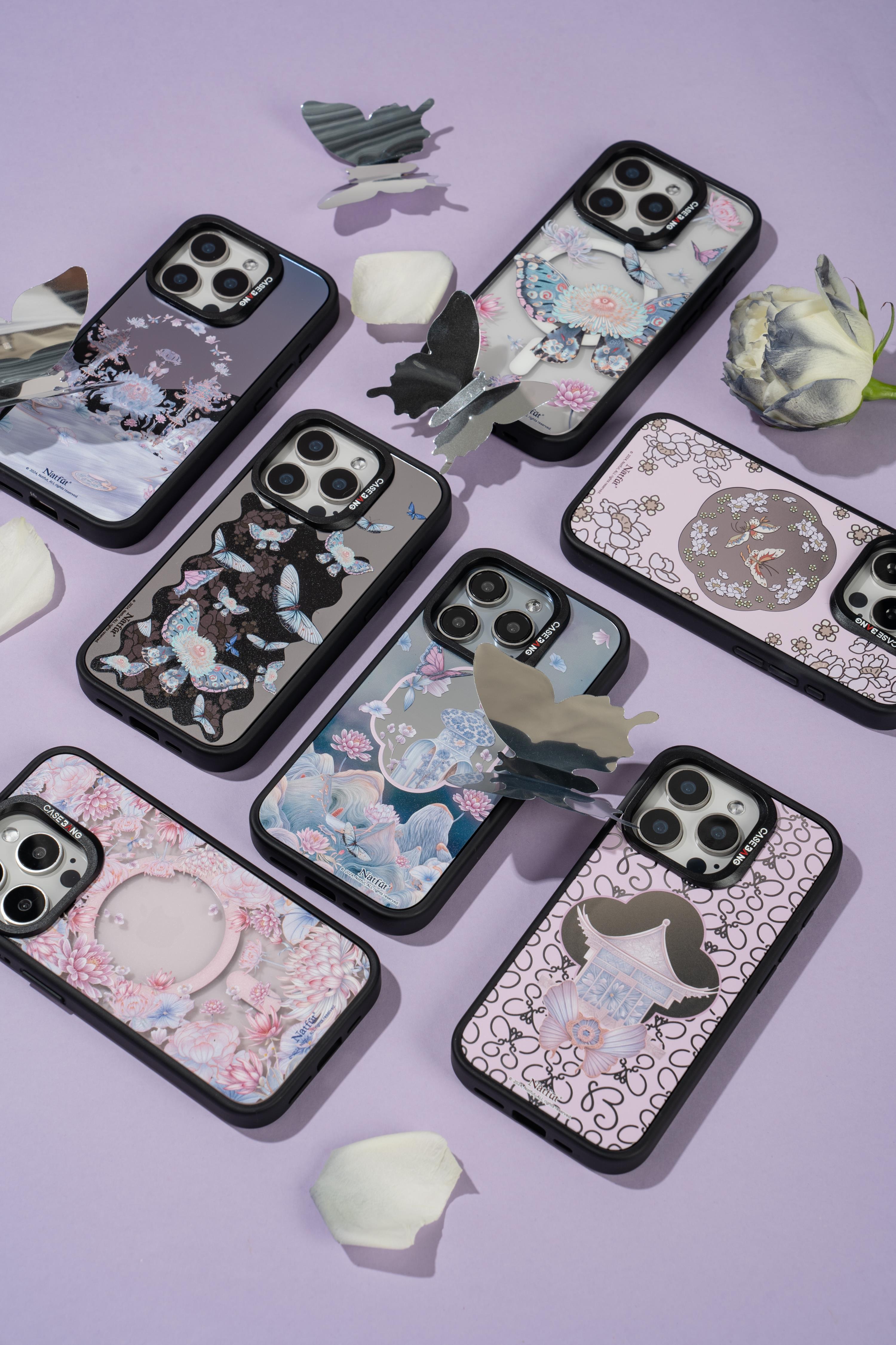Casebang Nutfut butterfly element phone cases magsafe magnetic case ...